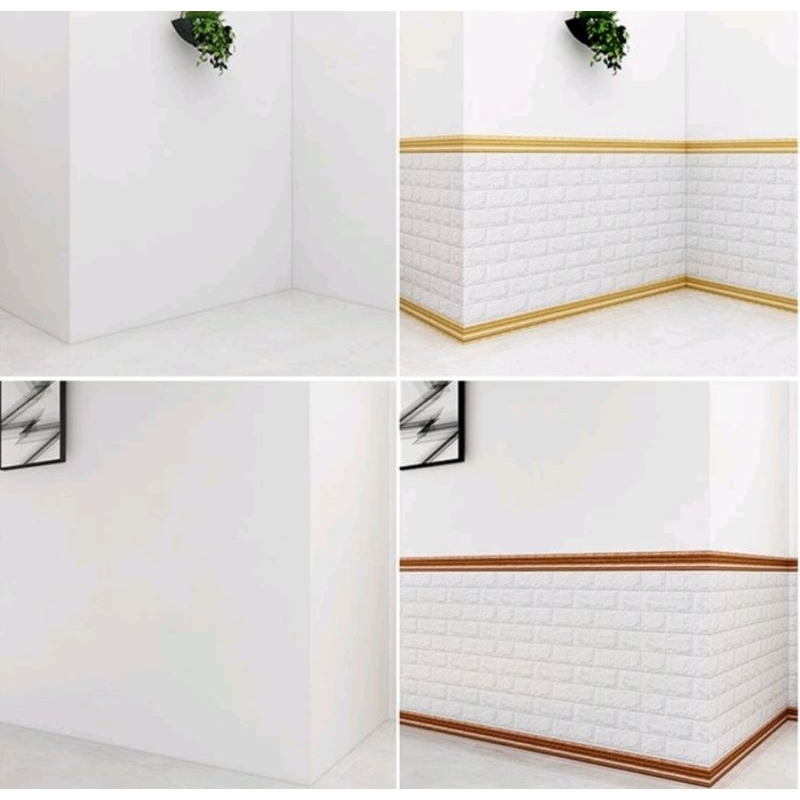Jual Wall Border List / Wallborder Foam 3D / Wallpaper List Dinding 3D ...