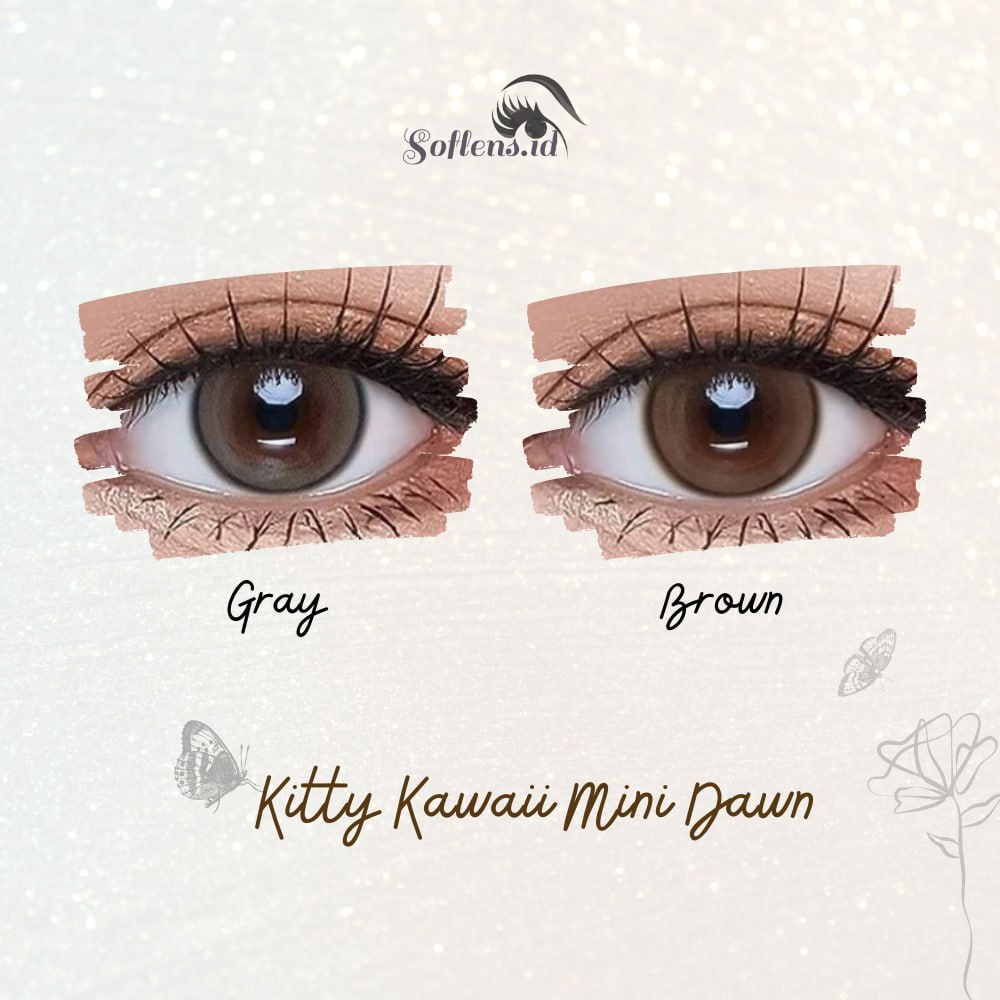 Jual Soflens.id - Kitty Kawaii Mini Dawn | Shopee Indonesia