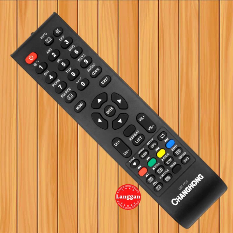 Jual Remot Remote TV Changhong LCD LED GCBLTV21A-C60 | Shopee Indonesia