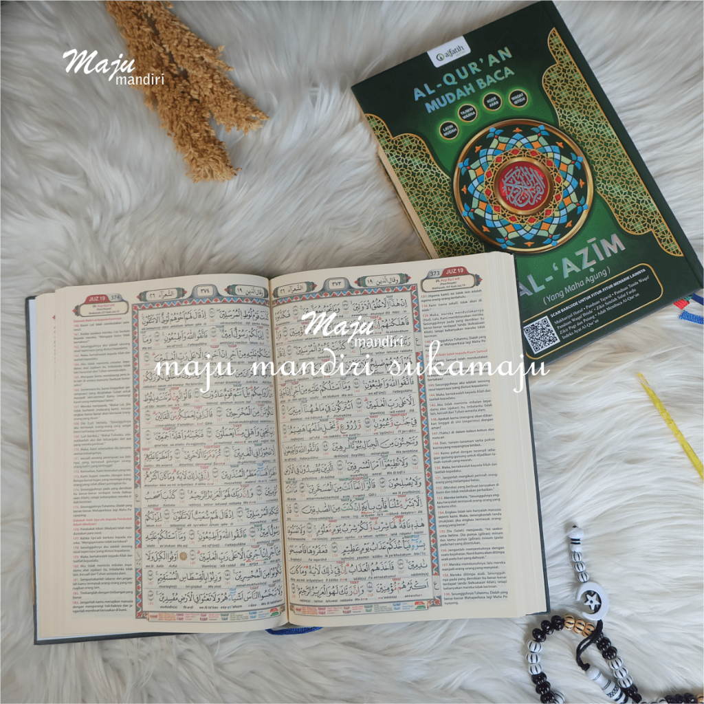 Jual Al-Azim HC A5 Alquran Latin Terjemahan Tajwid dan Doa Dzikir dalam ...