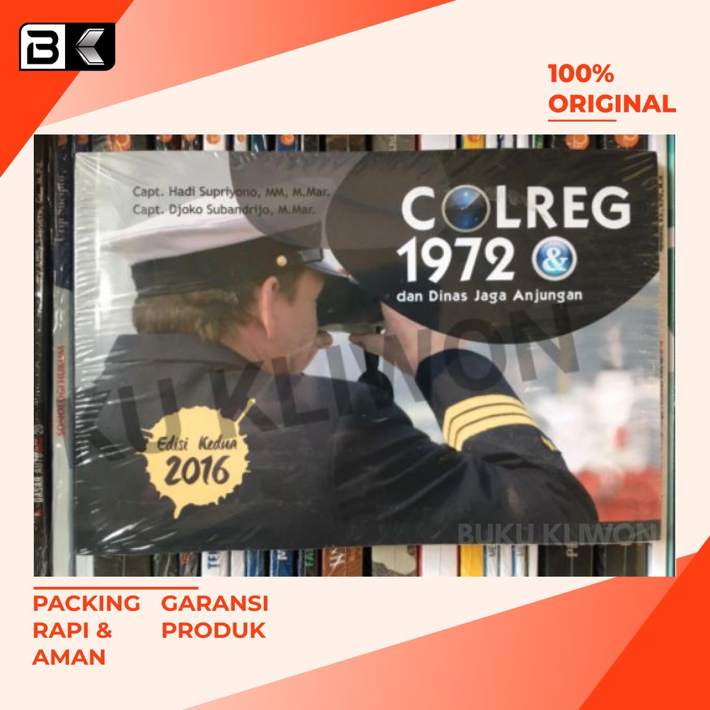 Jual Buku COLREG 1972 dan Dinas Jaga Anjungan Hadi Supriyono Buku ...