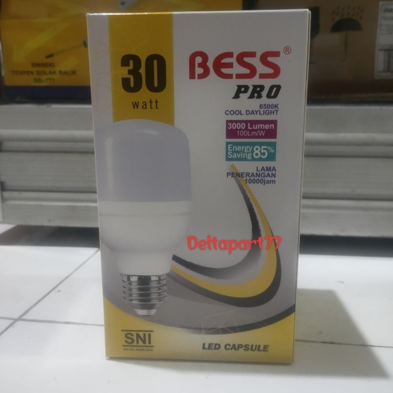 Jual LAMPU LED T BULB 30W BESS PRO BERGARANSI | Shopee Indonesia