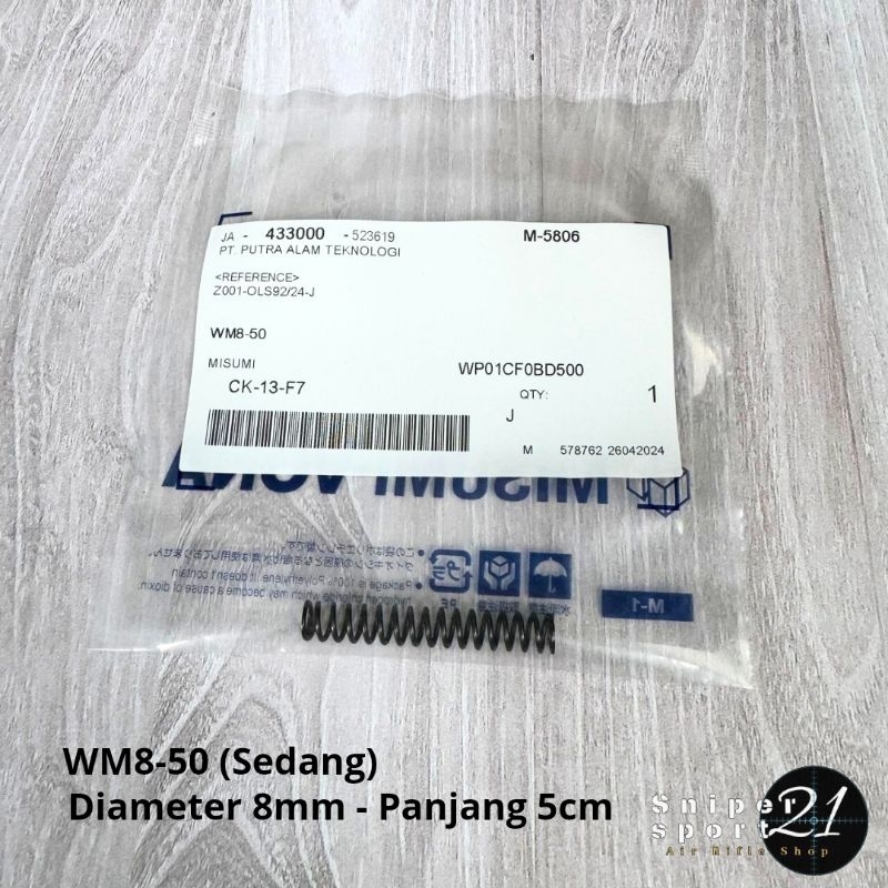 Jual Misumi bulat hitam / Misumi WM bulat hitam / Per Misumi / Per Mizumi bulat WM | Shopee ...