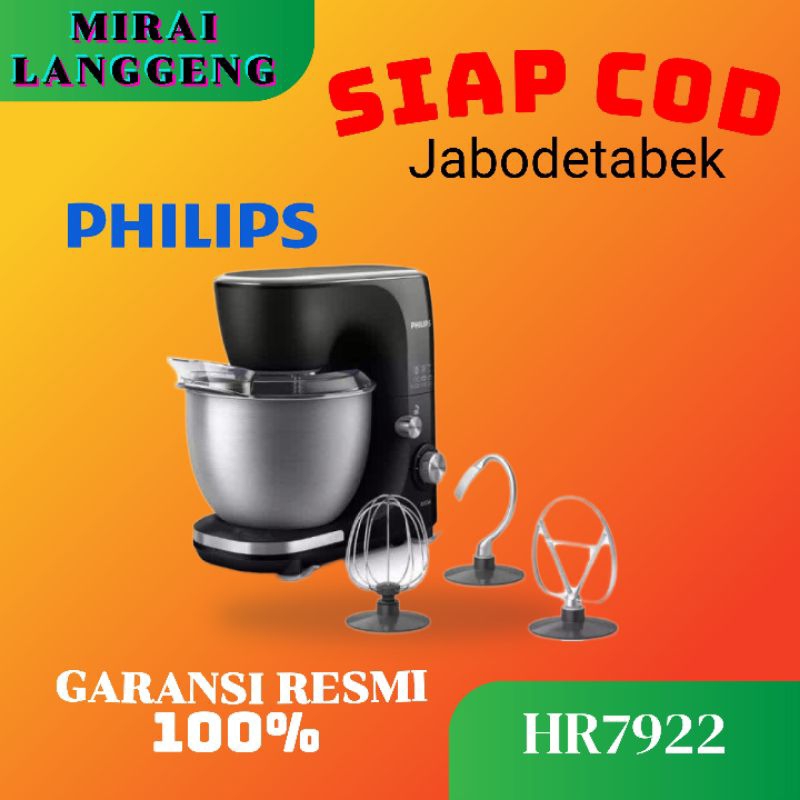 Jual PHILIPS HR7922/HR7922/90 MIXER Kitchen Machine | Shopee Indonesia