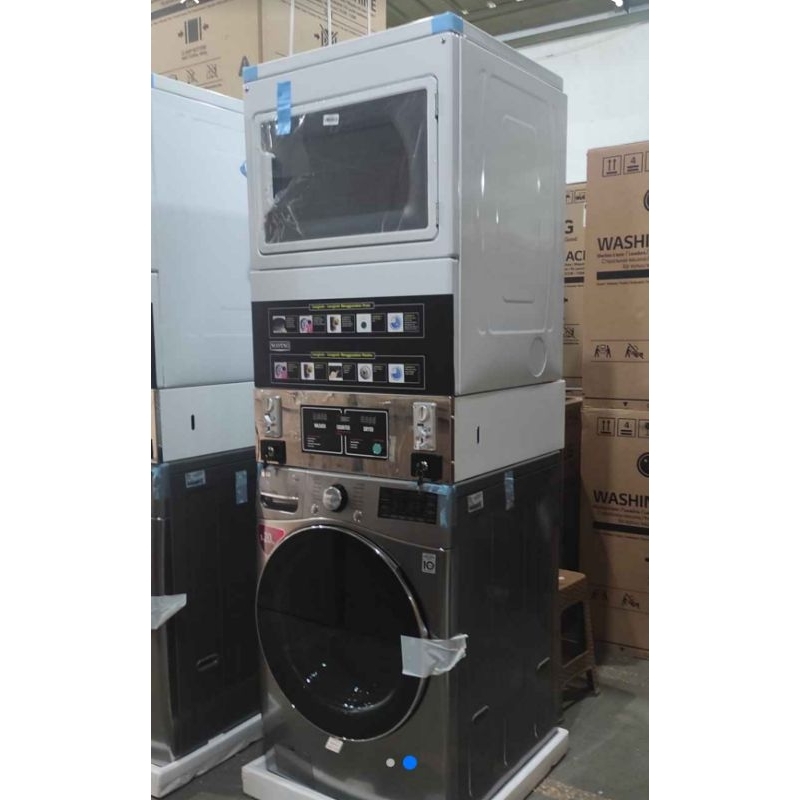 Jual Mesin koin/ qris laundry harga 36jt 1 mesin cuci LG 20kg dan 1 ...