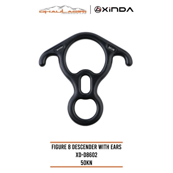 Jual Carabiner Climbing Safety FIGURE 8 DESCENDER WITH EARS XDD862 5KN ...