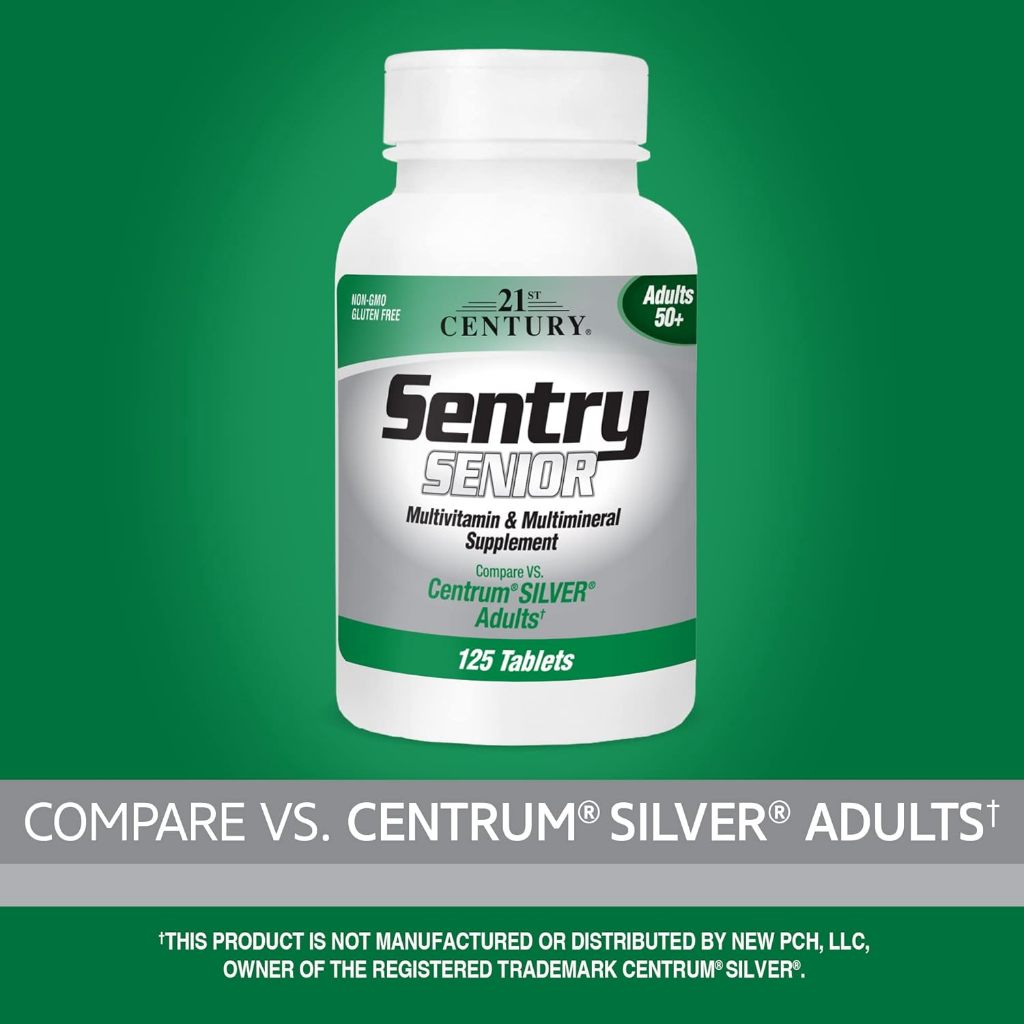 Jual 21st Century, Sentry Senior, Multivitamin & Multimineral ...