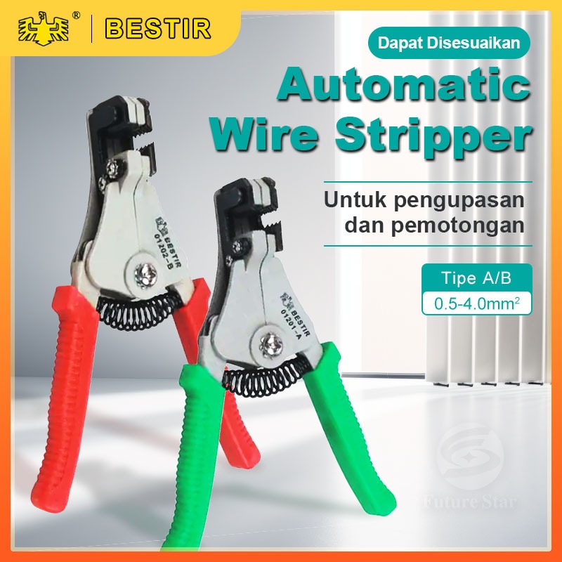 Jual Tang Kupas Potong Kabel Automatic Wire Stripper Handle Cutter Crimper Adjustable Otomatis ...