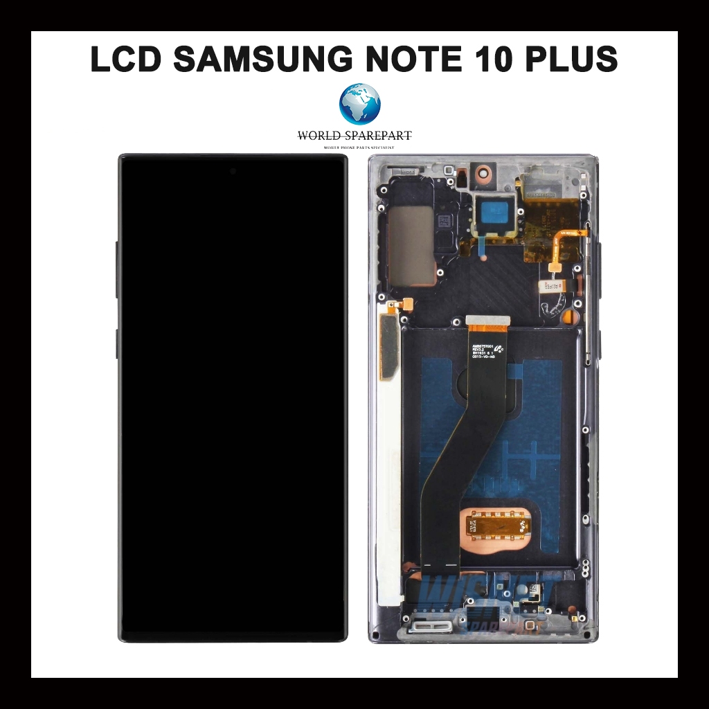 Jual LCD Samsung NOTE 10 PLus Fullset Touchscreen ORIGINAL 100% Garansi ...