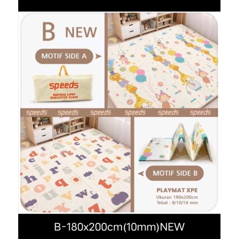 Jual PT TOYS - Playmate / KARPET Lipat Dari Bahan XPE 180 CM x 200 CM ...