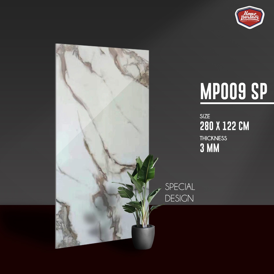Jual PVC Marble Sheet PVC Marmer Spesial Desain MP009SP 2.8 x 1.22M ...