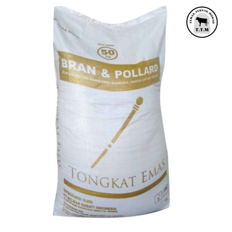 Jual BRAN POLLARD TONGKAT EMAS - REPACK 3 KG - POLAR TONGKAT EMAS ...