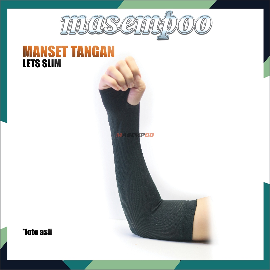 Jual Mangset Manset Tangan Wanita Pria LETS SLIM - Pelindung Lengan ...
