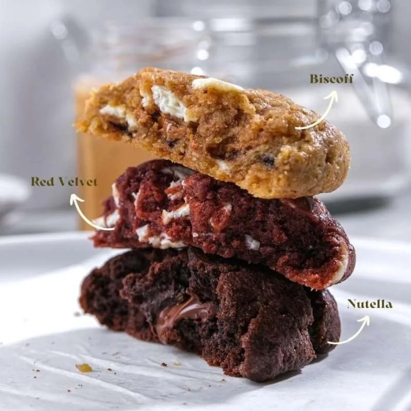 Jual Buy 5 Get 6 Soft Baked Cookies Jumbo Lumer | Shopee Indonesia