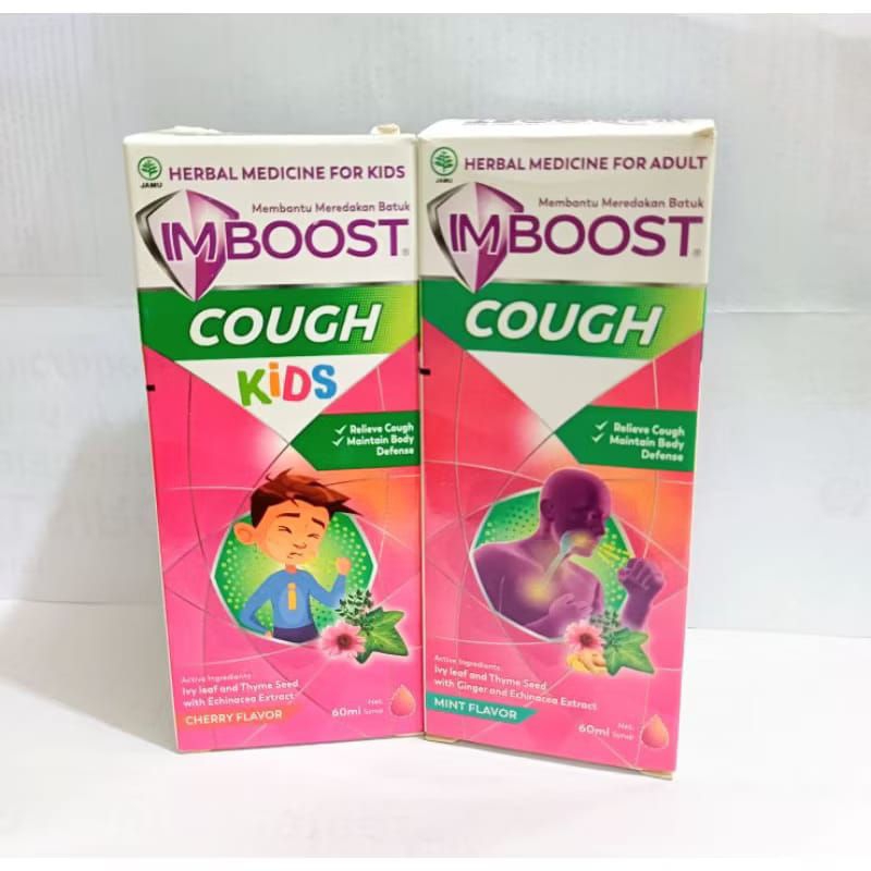 Jual Imboost Cough Kids 60ml (Rasa Cherry) | Imboost Cough Dewasa 60ml ...