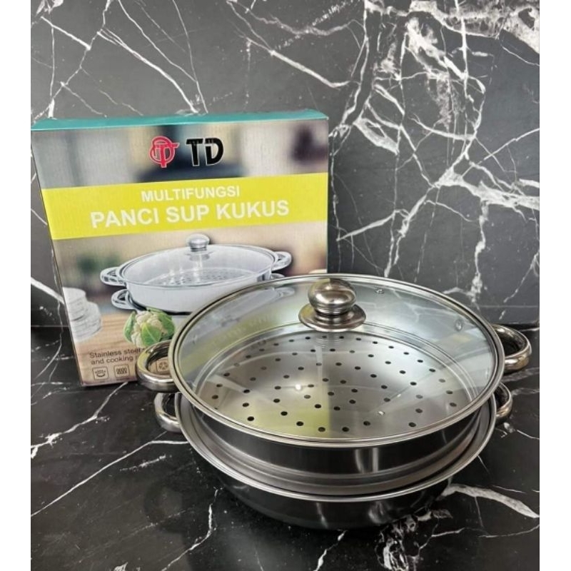 Jual PANCI STEAMER-Panci Siomay 2 Susun-panci siomay-panci kukus-panci ...