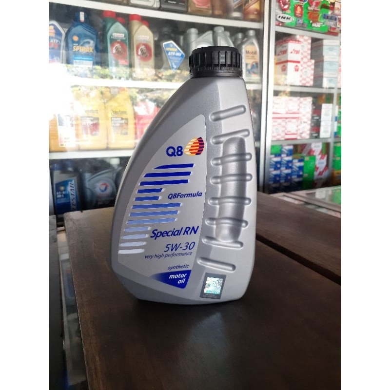 Jual Oli Mesin Q8 Special RN 5w30 Original Kemasan 1L | Shopee Indonesia