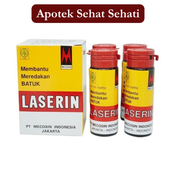 Jual LASERIN 30 ML Obat Batuk Anak dan Dewasa | Shopee Indonesia