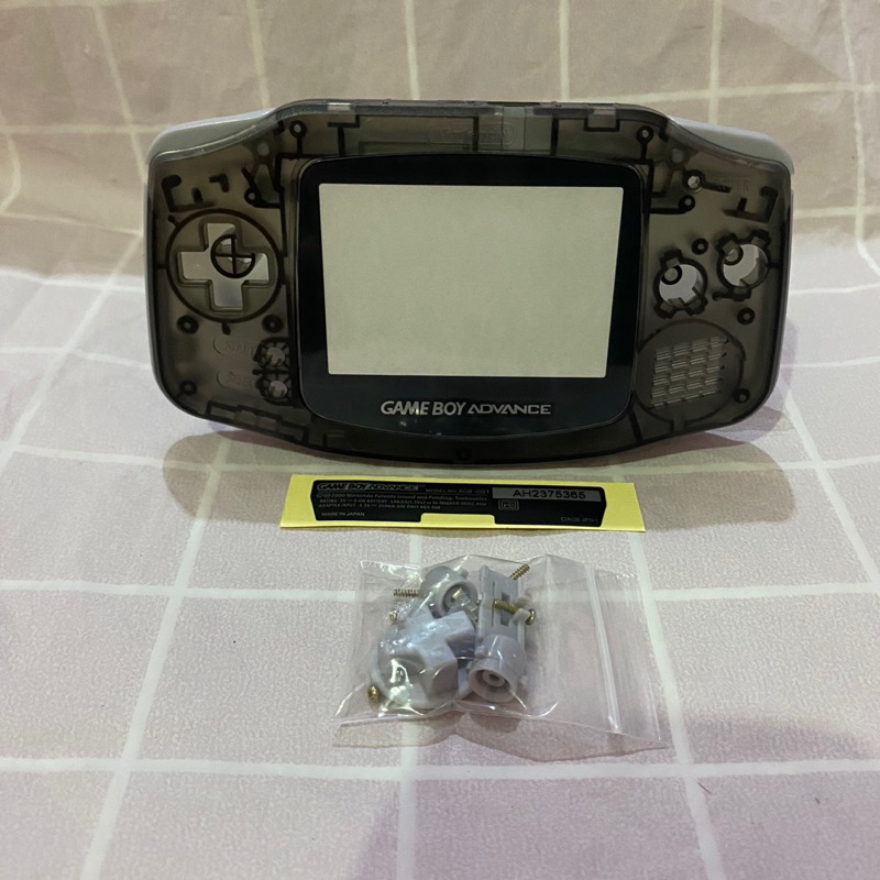 Jual HOUSING SHELL / CASE/ CASING GAME BOY ADVANCE CLASSIC AGB-001 CLEAR BLACK VERSION | Shopee ...