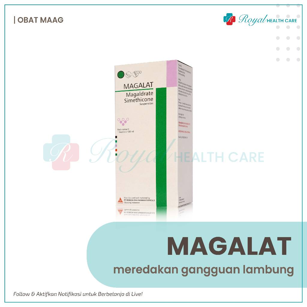 Jual MAGALAT SIRUP 100 ML Mengatasi Pencernaan Dan Perut Kembung ...
