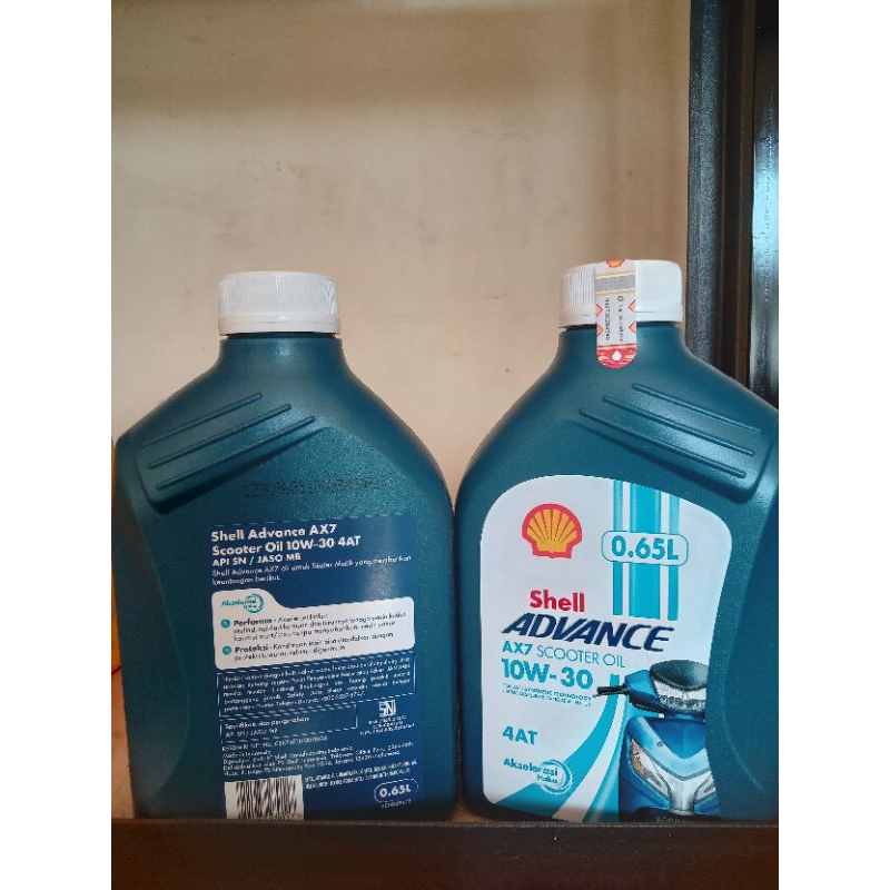 Jual Shell Advance AX7 Matic 10W-30 0.65L Original | Shopee Indonesia