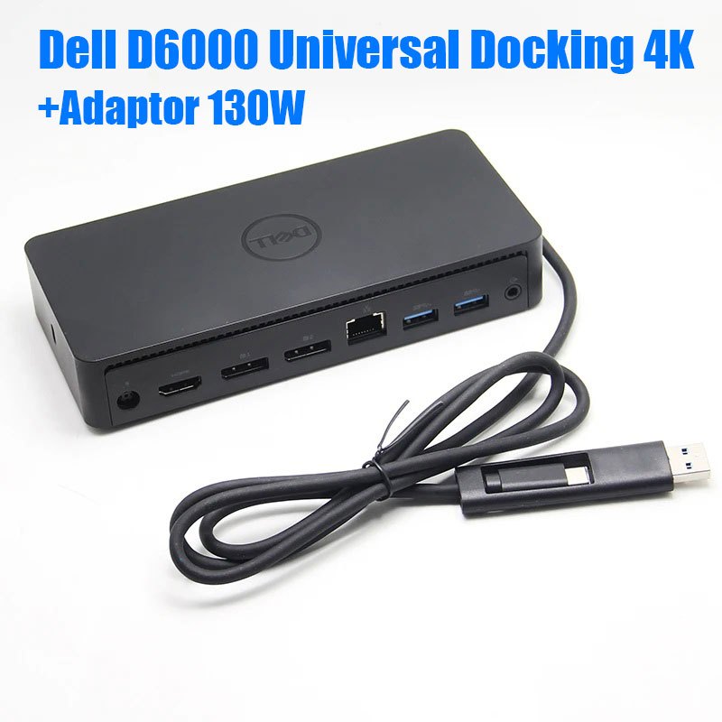 Jual Docking Station Dell D6000 Universal Docking 4k Dockd3 Shopee Indonesia