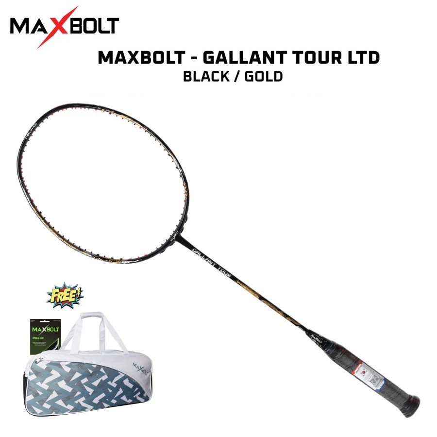 Jual MAXBOLT Gallant Tour Ltd Dragon Raket Badminton Bulutangkis ...