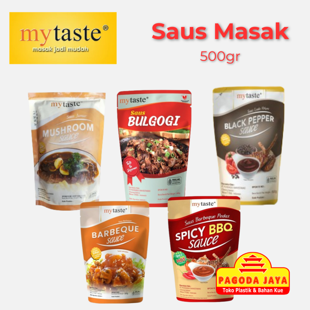 Jual MyTaste Sauce 500gr All Varians ( Pouch) | Shopee Indonesia