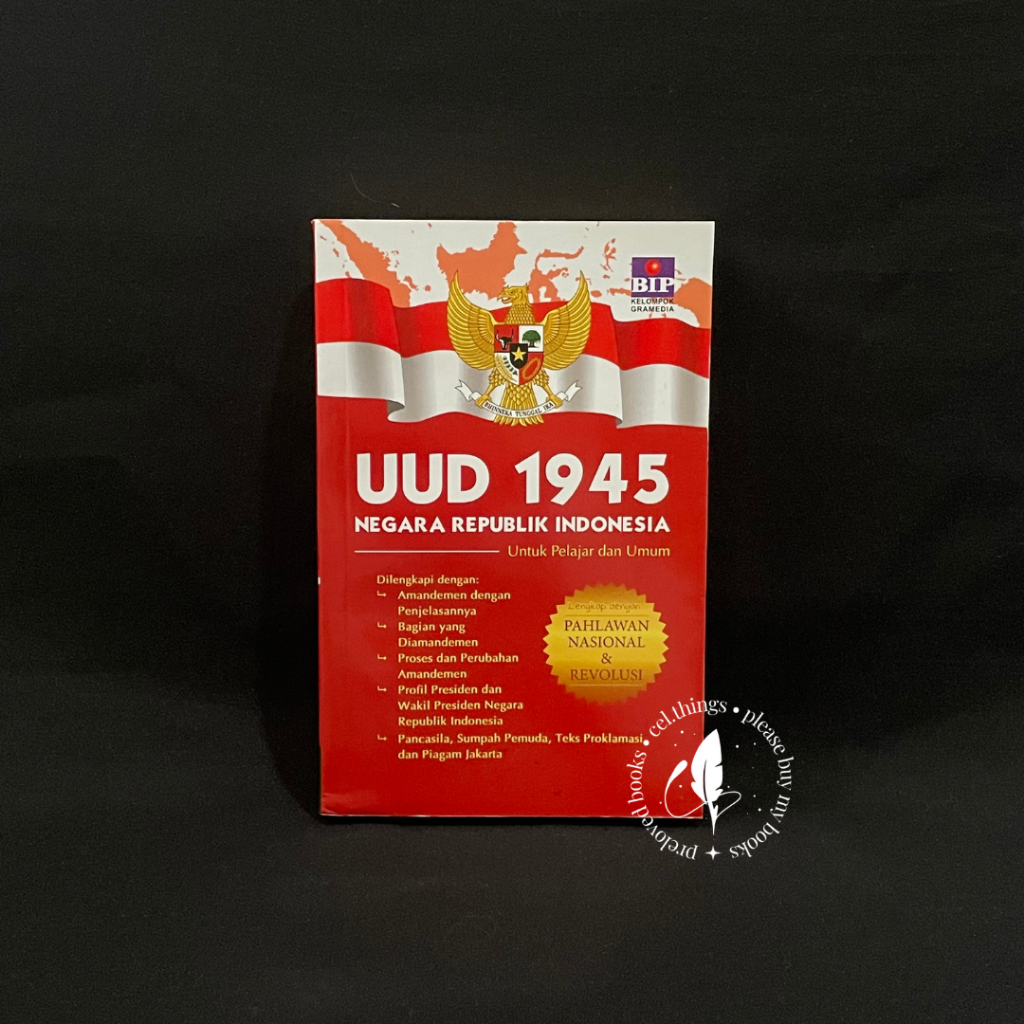 Jual [PRELOVED ORIGINAL] UUD 1945 Negara Republik Indonesia Lengkap dengan Pahlawan Nasional ...
