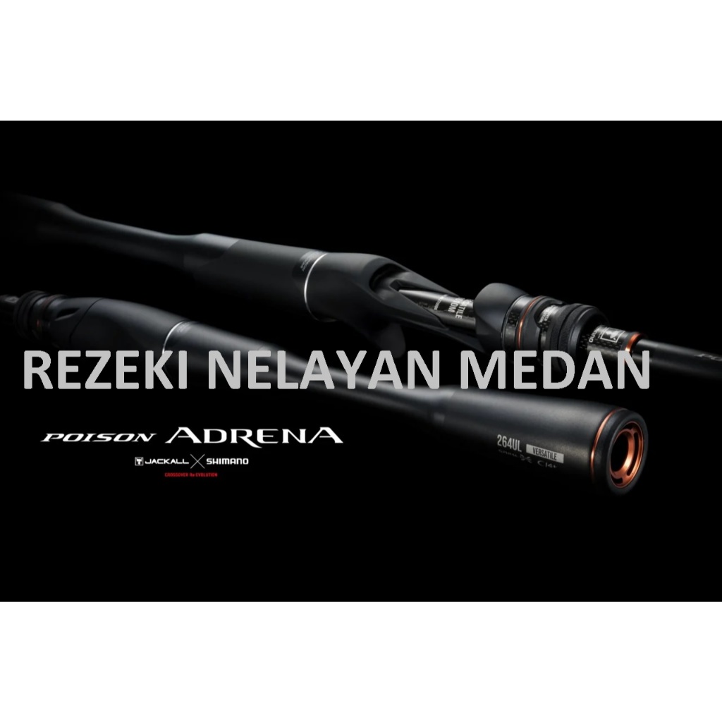 Jual Joran SHIMANO Poison Adrena 2024 | Joran SHIMANO X JACKALL | Shopee Indonesia
