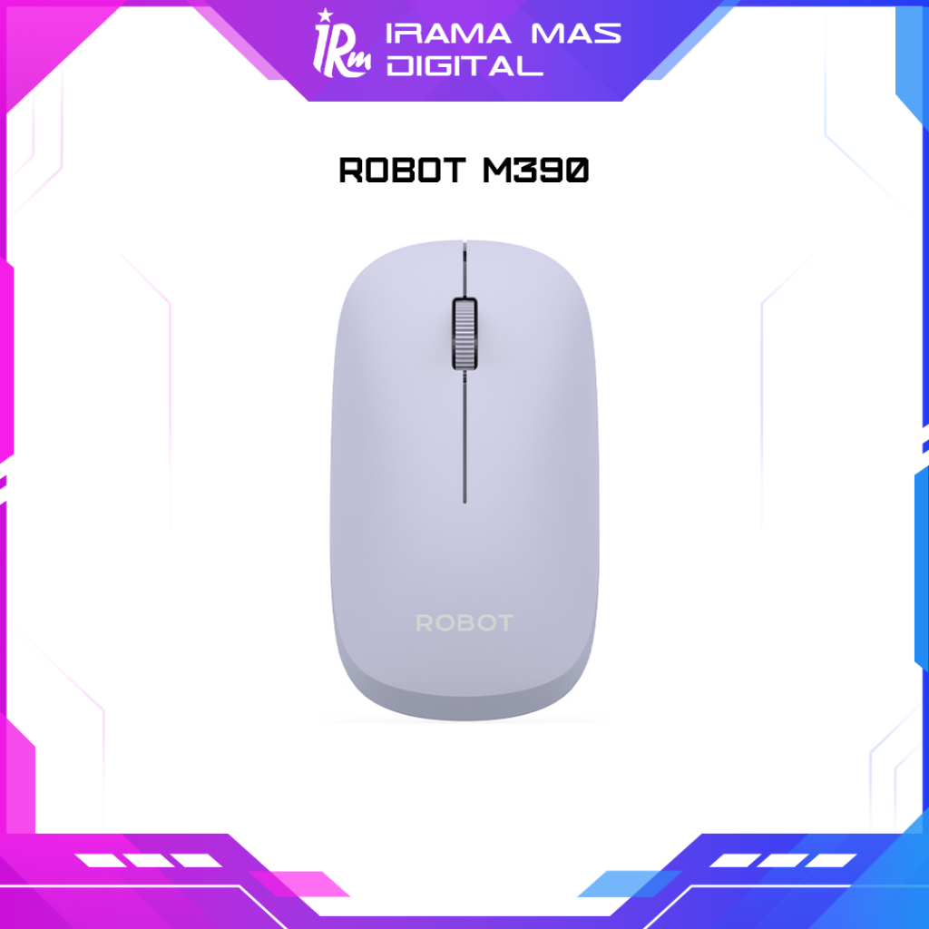 Jual MOUSE ROBOT M390 (BLACK, PURPLE, GREY) | Shopee Indonesia