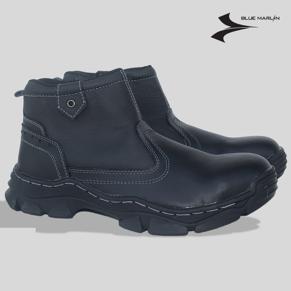 Jual Sepatu Safety Shoes Septi Original Blue Marlin Turtle model ...