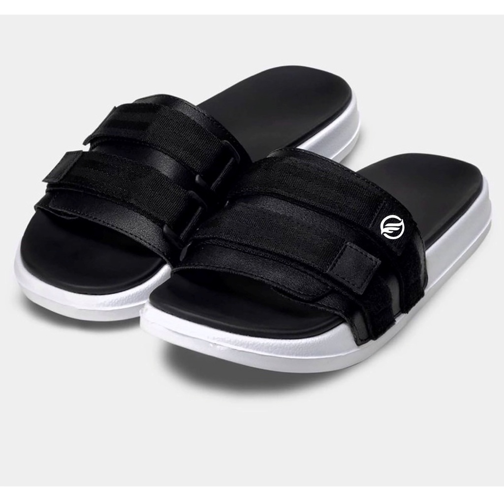 Jual Sandal / Sendal Flat Karet Unisex Slop Selop Pria Sport Empty ...