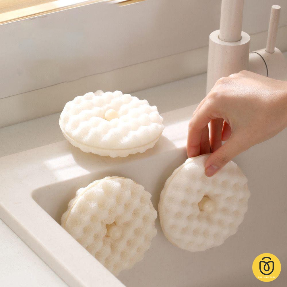 Jual Sponge Gelombang Wave Busa Poles Polisher Busa Poles Putih Spon ...