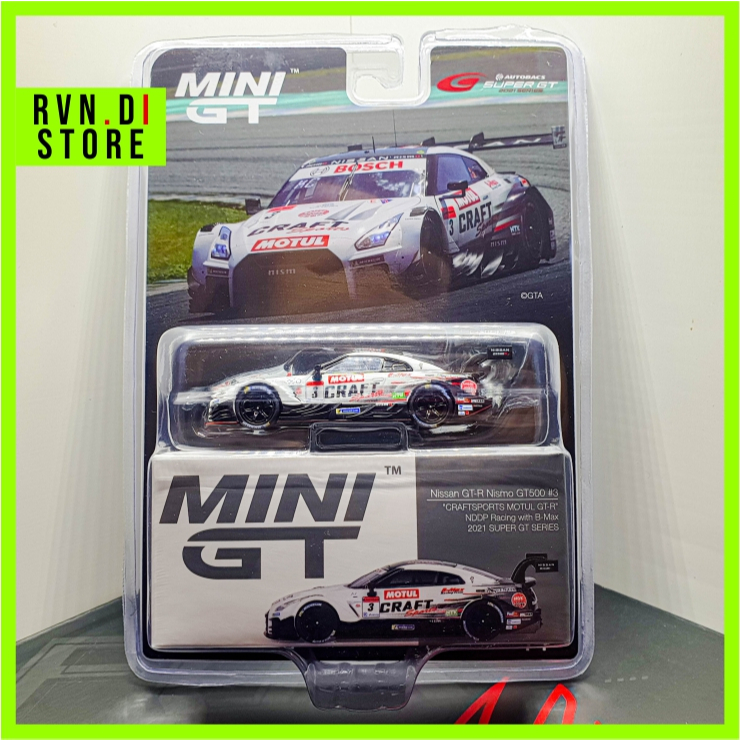 Jual MiniGT Nissan GTR Nismo GT500 GT3 Super GT CRAFT Sport mini gt ...