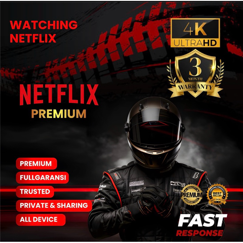 Jual NETFLIXX PREMIUM 3 BULAN PRIVATE DAN SHARING 4K UHD ANTI HOUSE HOLD FULL GARANSI | Shopee ...