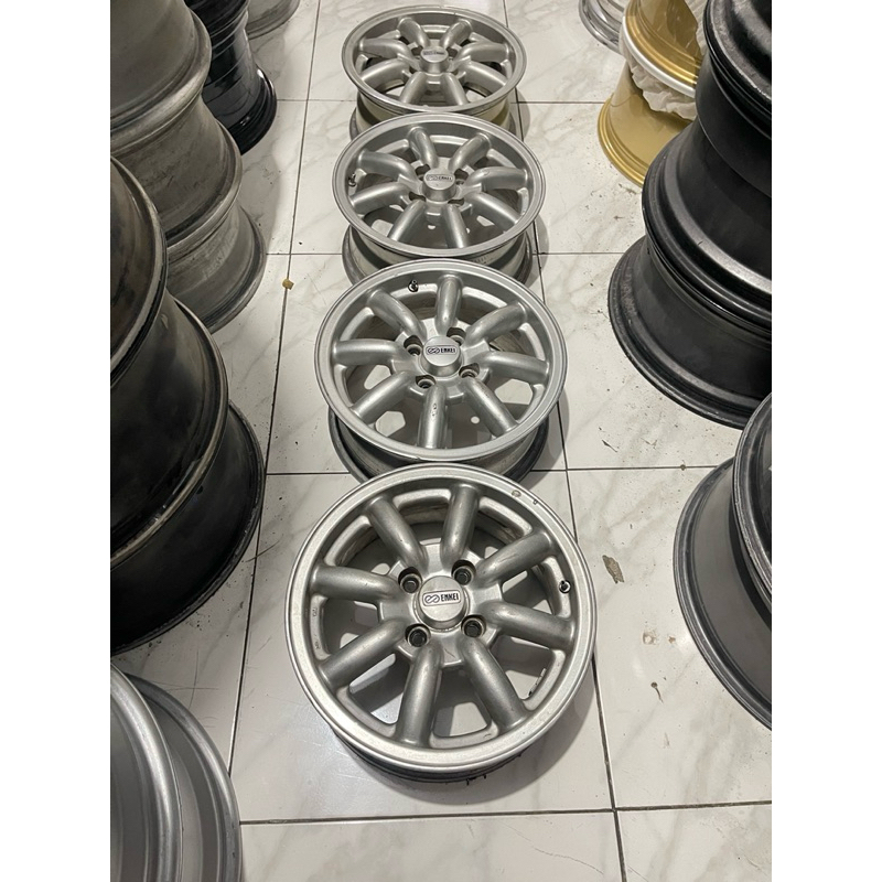 Jual Velg Enkei 8 Spoke (Watanabe looks) R14. Made in Japan. Lebar 6 ...