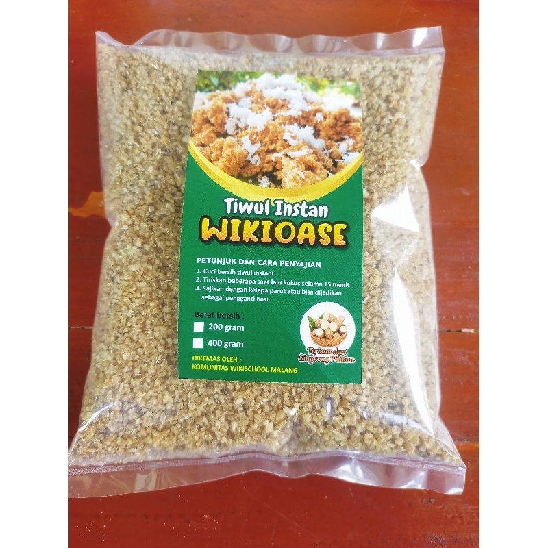 Jual Makanan Sehat Untuk Diet Tiwul Singkong Instan Wikioase Oyek Jadul ...