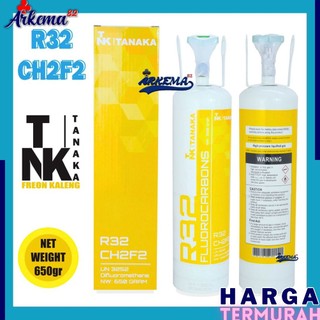 Jual KODE X22W FREON R32 TANAKA REFRIGANT PREON R 32 REFRIGANT 1 KG ...