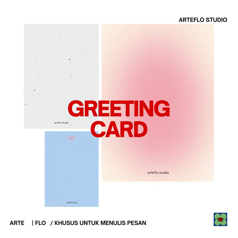 Jual Greeting Card | KHUSUS MENULIS PESAN | Shopee Indonesia