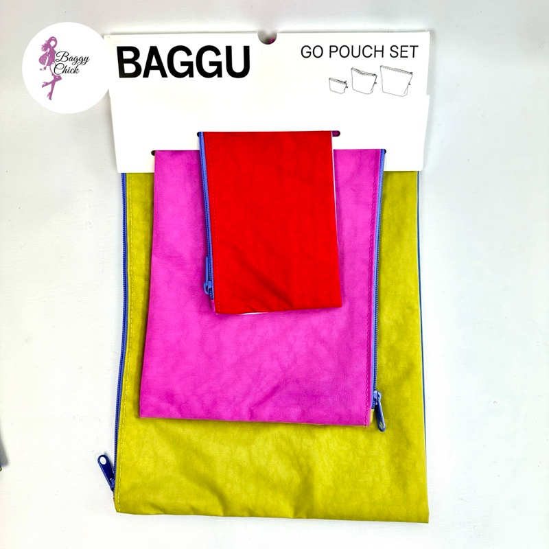 Jual BAGGU Go Pouch Set Vacation | Shopee Indonesia