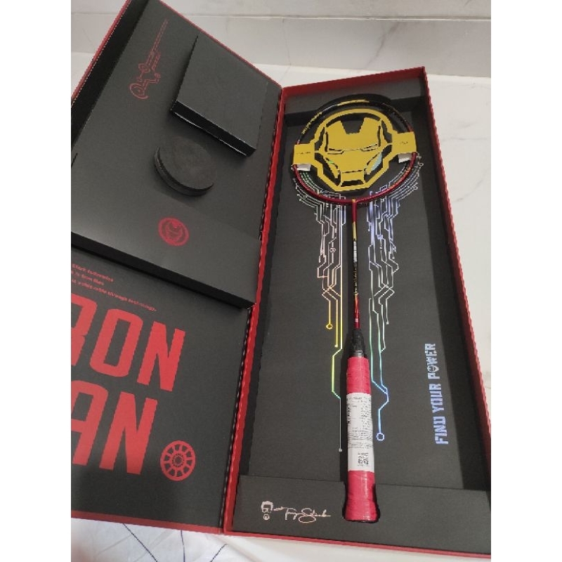 Jual RAKET BADMINTON VICTOR IRON MAN DRIVEx LIMITED EDITION IRONMAN ...