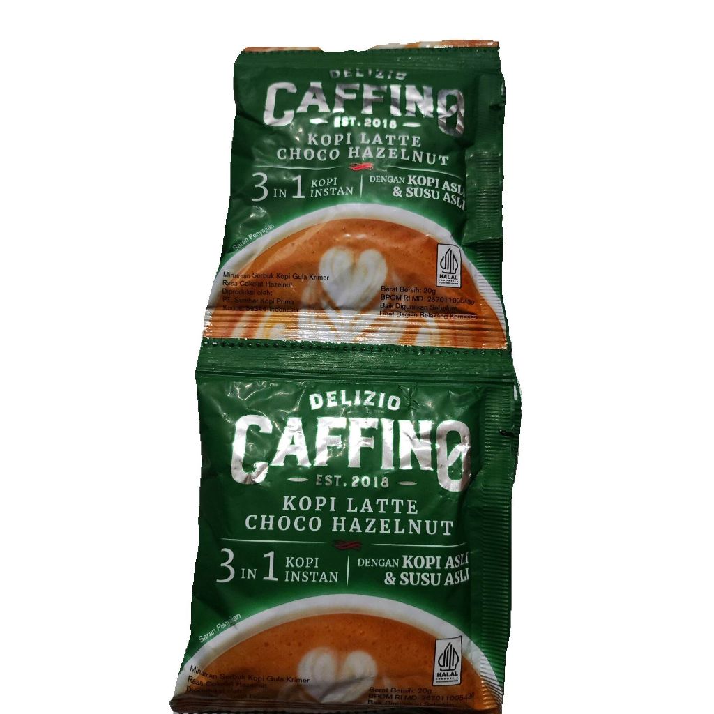 Jual KOPI CAFFINO DELIZIO PREMIUM LATTE COCONUT 1RENCENG ISI 10PCS ...
