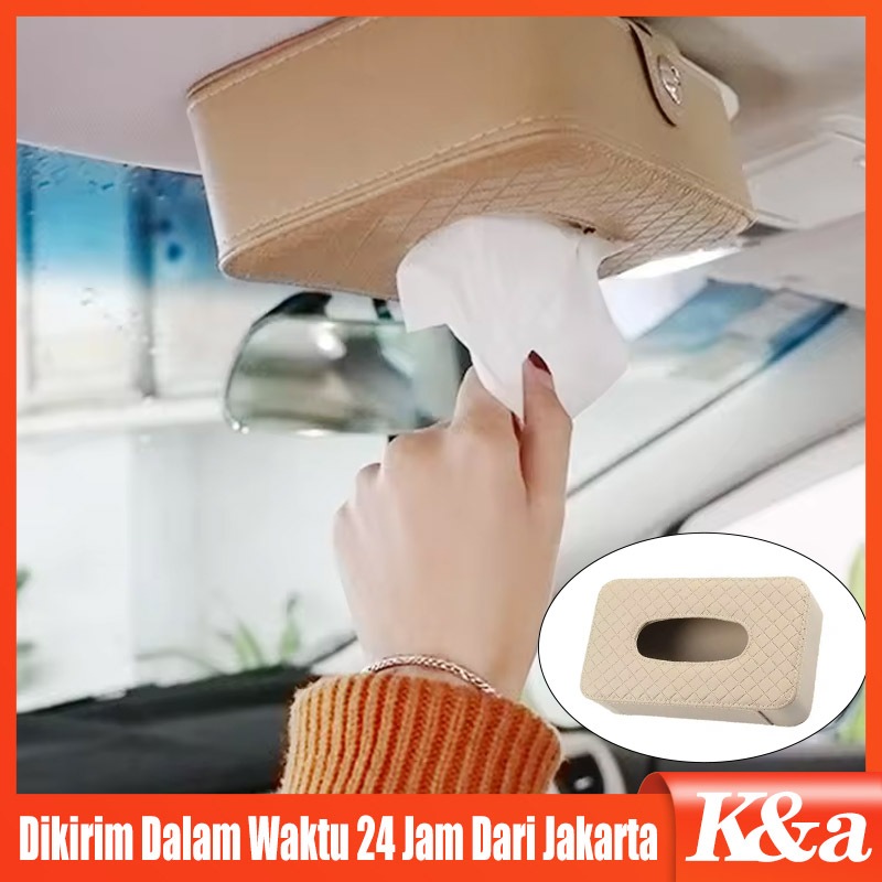 Jual Tempat Tisu Mobil / Kotak Tissue Gantung Wadah Tisu Aesthetic ...