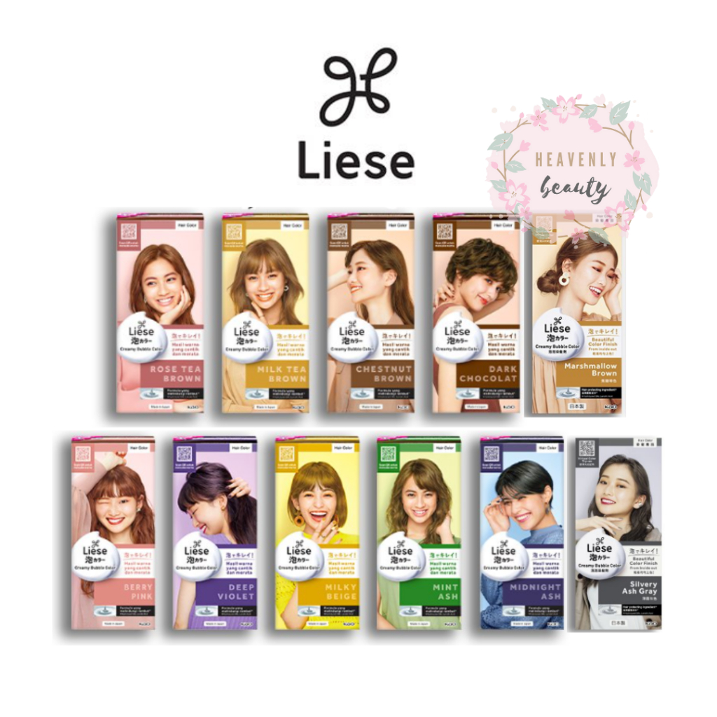 Jual Liese - Bubble Hair Color Foam / Cat Pewarna Rambut Permanent ...
