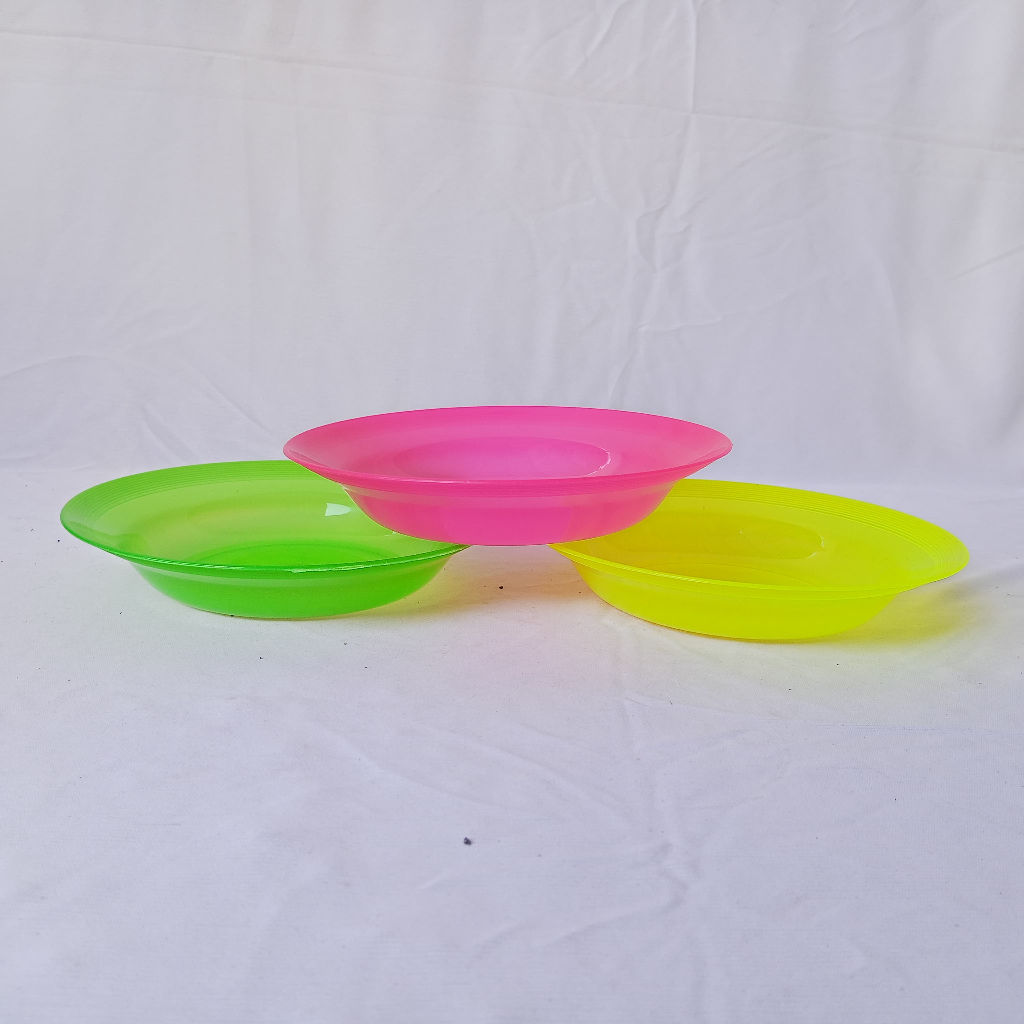 Jual Piring Kaca 7 / Piring Makan Kecil / Piring Kacang / Piring ...