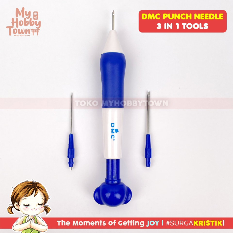 Jual Jarum Punch Needle DMC Tools 3 in 1 | Shopee Indonesia