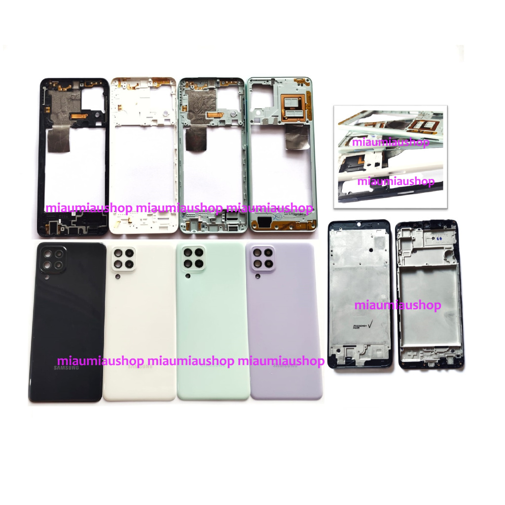 Jual TULANG BAZEL FRAME BACK CASING HOUSING SAMSUNG A22 4G A225 TUTUPAN ...