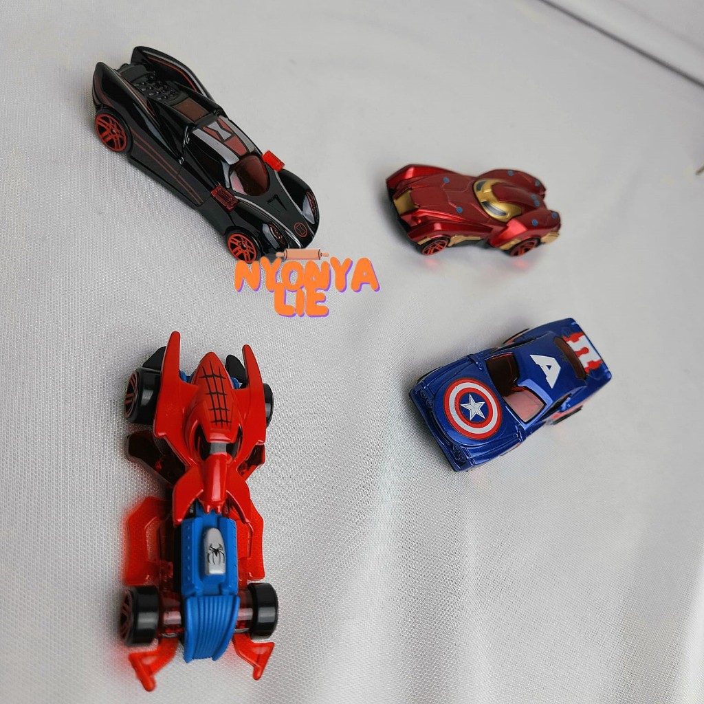 Jual CCH12 Topper Mobil Diecast Metal Superhero Avengers Batman Iron ...