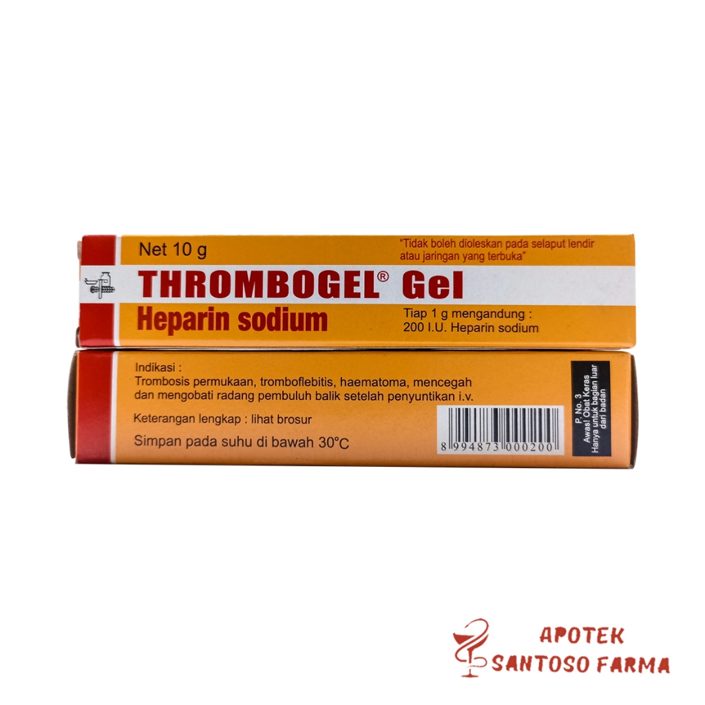 Jual THROMBOGEL® Gel 10 ml Heparin Sodium | Shopee Indonesia
